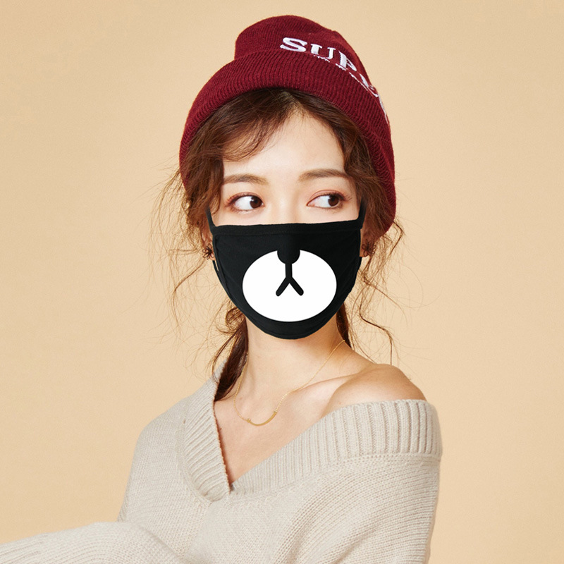 Kawaii Clothing Anti Dust Face Mask Bear Japanese Korean Punk Wh066 on ...