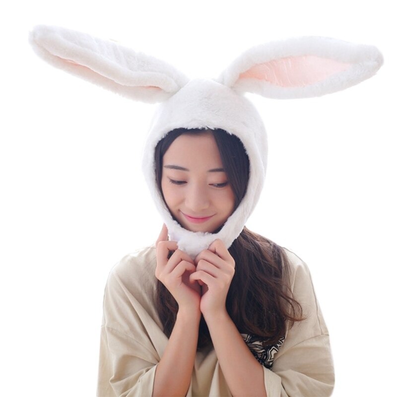 Kawaii Clothing Long Rabbit Ears Beanie Hat Bunny Cute Halloween ...